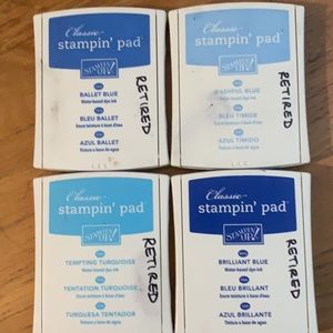 Stampin' Up! | Other | Retired Stampin Up Stamp Pads Like New | Poshmark